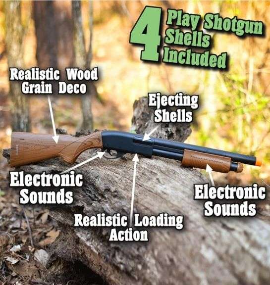 Sunny Days Entertainment Pump Action Blaster – with Realistic Sounds ...