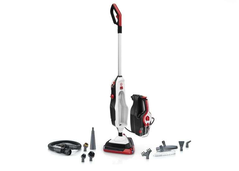 Hoover Steam Complete Pet Steam Mop, Hard Floor Cleaner Machine, 10-in ...