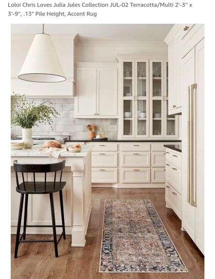 Loloi Chris Loves Julia Jules Collection JUL-02 Terracotta/Multi 2'-3'' x 3'-9'' - Lexington ...