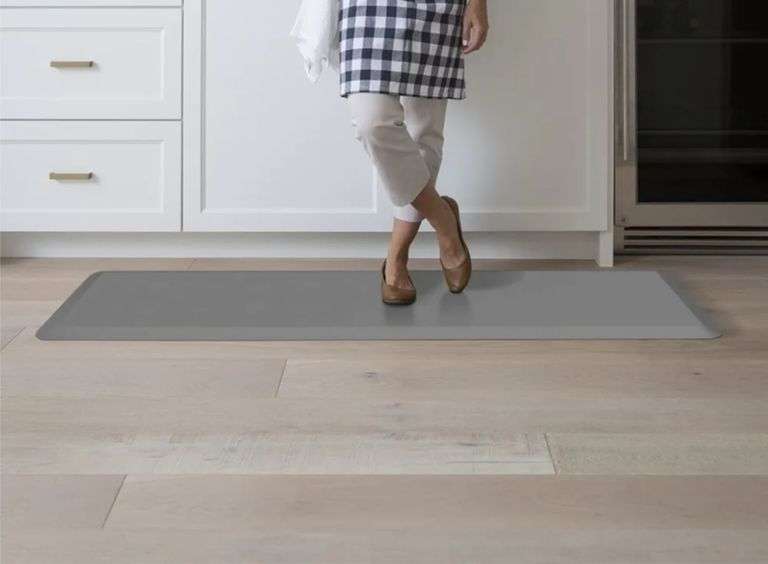 Anti-Fatigue Runner Mat, Leather Grain Grey - 20x72 - Lexington Online ...