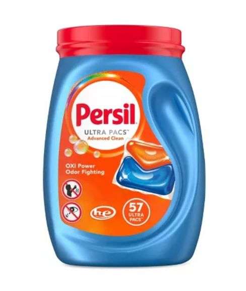 Persil Oxi + Odor Unit Dose Laundry Detergent Pacs - 57ct - Lexington ...