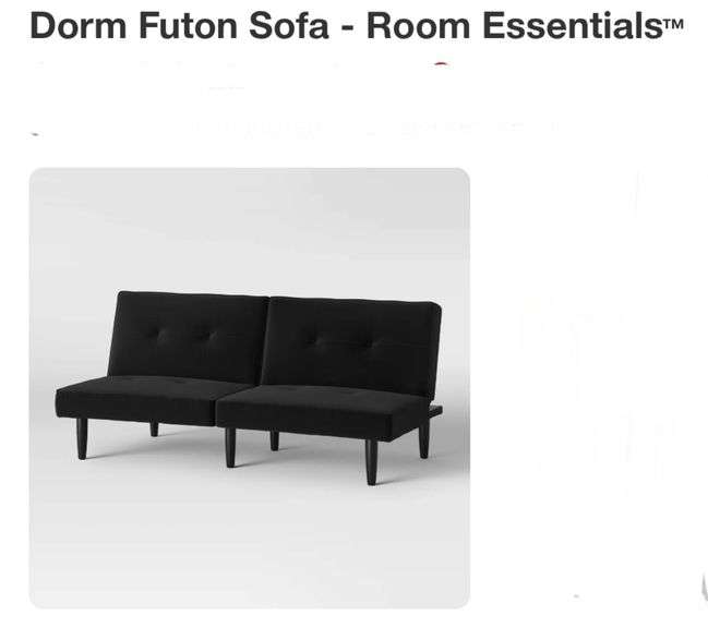 Dorm Futon Sofa - Room Essentials - Lexington Online Auction