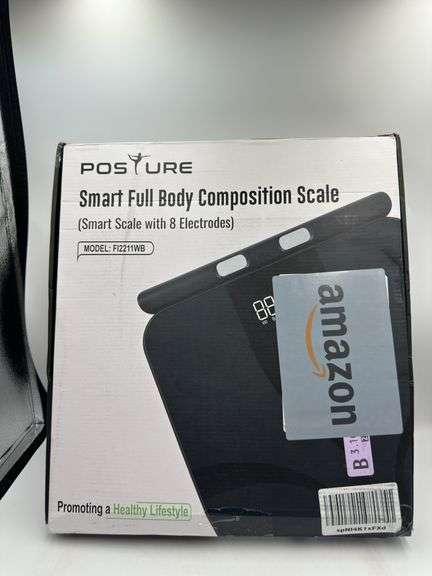 Posture Scale for Body Weight and Fat Percentage, 8 Electrodes Larger ...