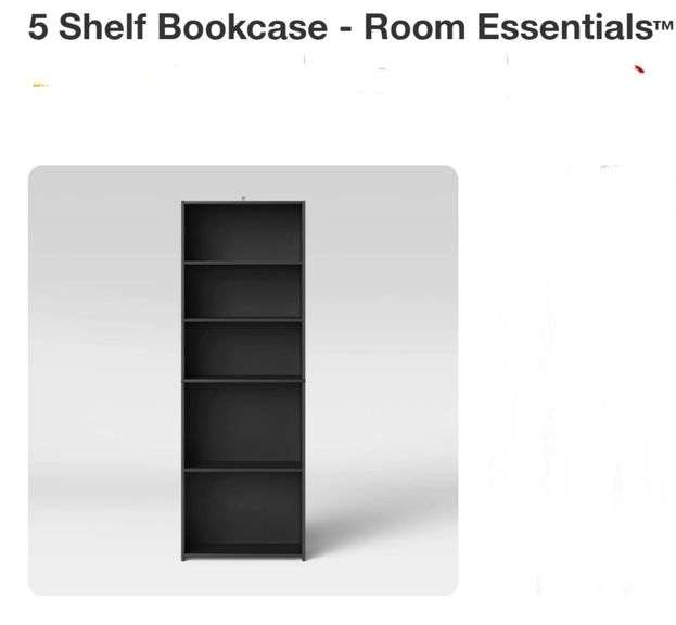 5 Shelf Bookcase - Room Essentials - Lexington Online Auction