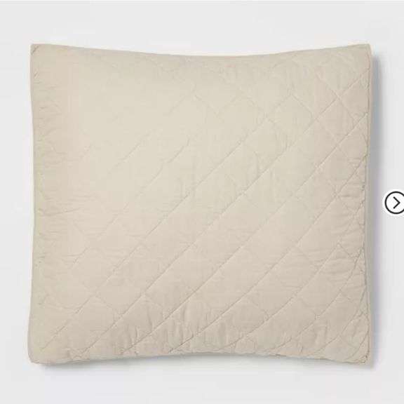 (2) Diamond Stitch Cotton Linen Quilt Sham - Threshold &. Lint Rollers ...