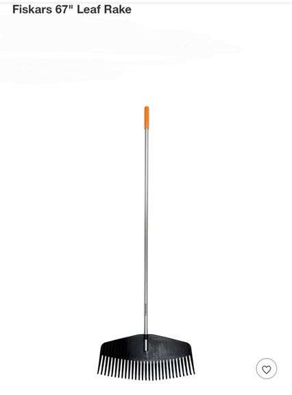 Read! Fiskars 67" Leaf Rake - Lexington Online Auction