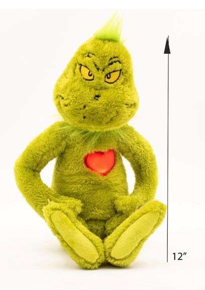 Dr Seuss' How the Grinch Stole Christmas, Grinch Plush with Lights, 19 ...