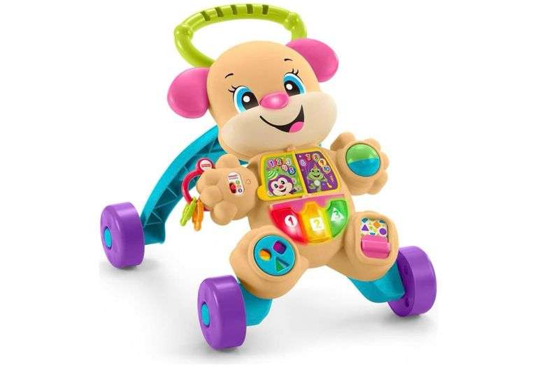 Fisher-Price Laugh & Learn Smart Stages Sis Walker Baby Toy with ...