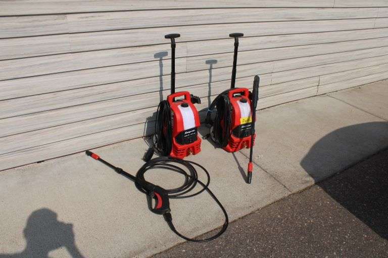 Snap On elec. pressure washers - Lee Real Estate & Auction Service