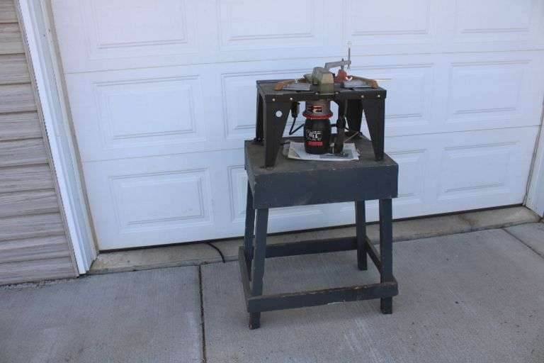 Craftsman Router on Table - Lee Real Estate & Auction Service