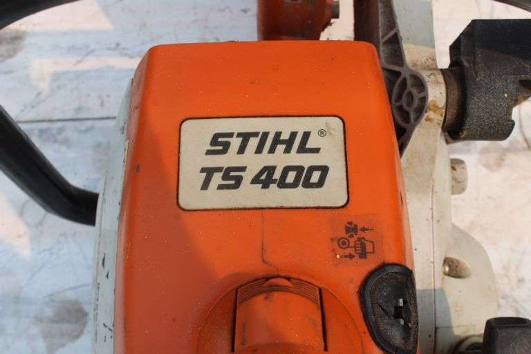 Stihl TS 400 Concrete Saw - Lee Real Estate & Auction Service