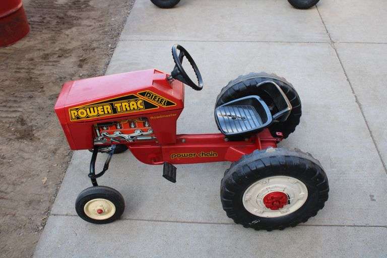 "Power Trac Diesel" Toy Tractor - Lee Real Estate & Auction Service