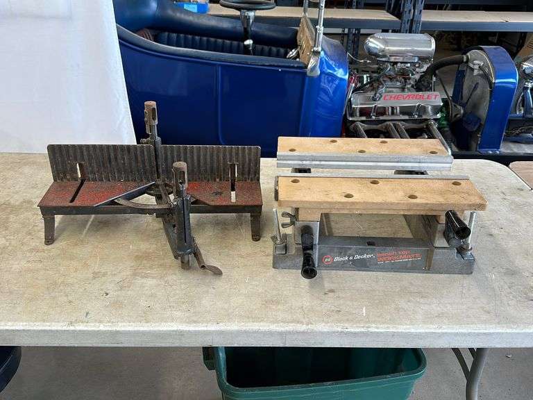 B&D Workmate & Miter Box - Lee Real Estate & Auction Service