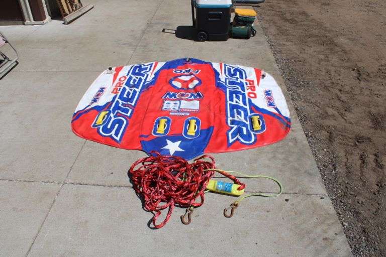 Wow pro steer pull behind tube - Lee Real Estate & Auction Service