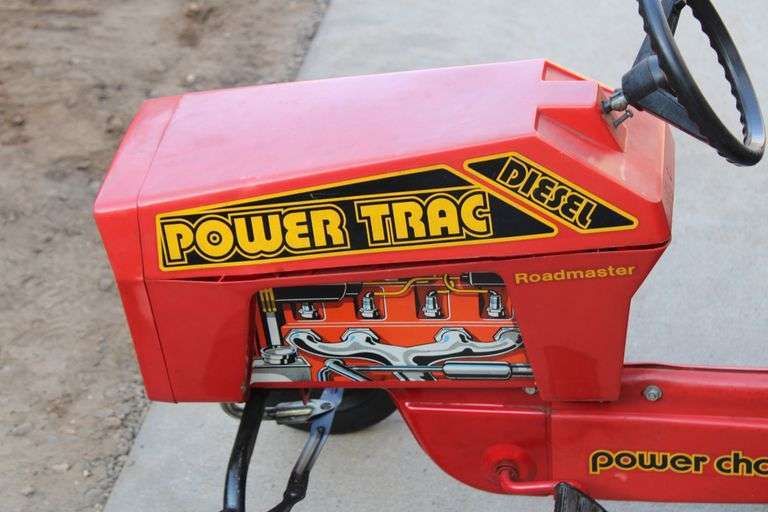 "Power Trac Diesel" Toy Tractor - Lee Real Estate & Auction Service