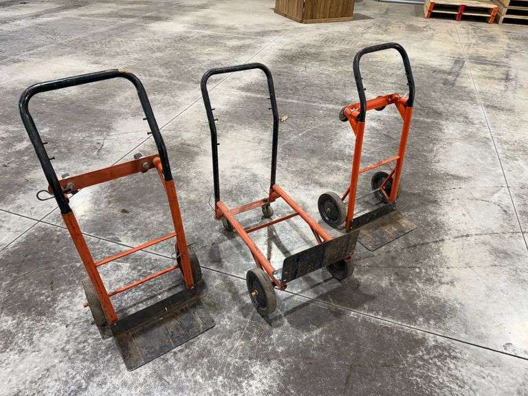 (3) Moving Carts - Lee Real Estate & Auction Service