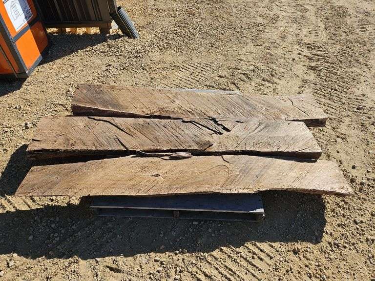 Dry Rough Cut Butternut Tree Slabs - Lee Real Estate & Auction Service