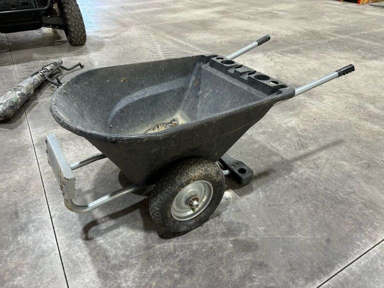 Wheel Barrow (Two Wheels - One is flat) - Lee Real Estate & Auction Service