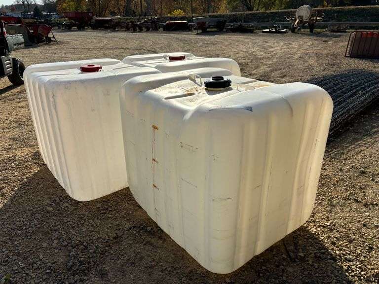 (3) Approx. 250-Gal. Poly Totes - Lee Real Estate & Auction Service