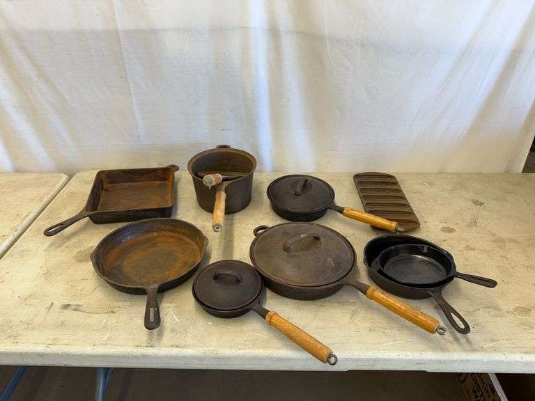 Cast Iron Cookware - Lee Real Estate & Auction Service
