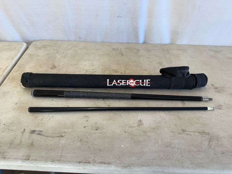 Laser Cue Graphite Pool Cue - Lee Real Estate & Auction Service