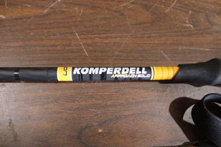 2 new Komperdell folding walking sticks - Lee Real Estate & Auction Service