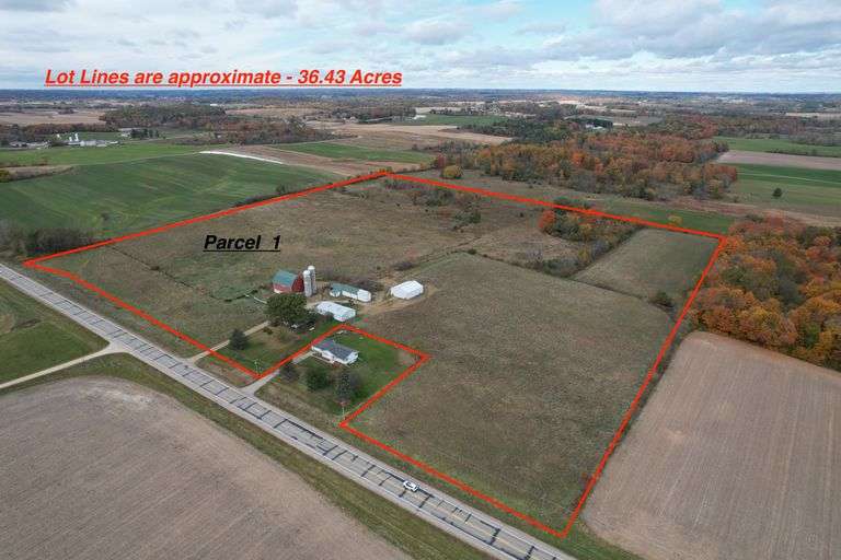 Parcel 1 - (Home-Buildings & 36.43 acres) - Lee Real Estate & Auction ...
