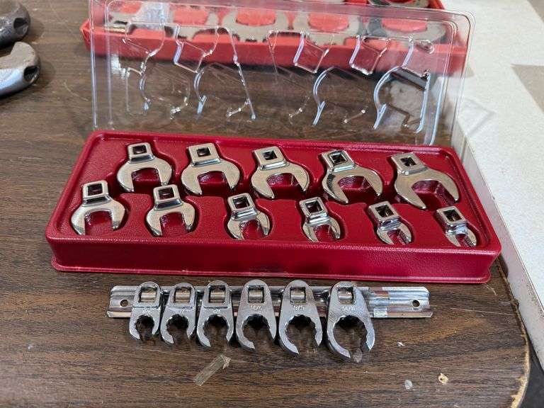 3/8" Drive Set of Icon Crows Feet - Lee Real Estate & Auction Service