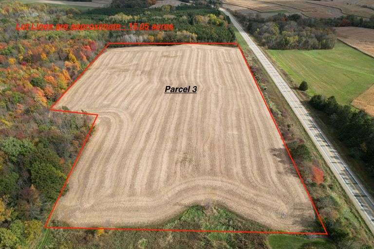 Parcel 3 - (15.05 acres Vacant Land) - Lee Real Estate & Auction Service