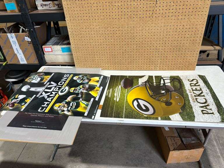 (2) GBP Posters, Poster Frame - Lee Real Estate & Auction Service