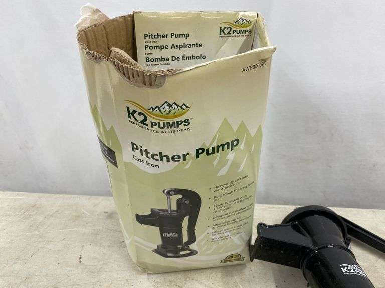 Pitcher Pump w/ Check Valve - Lee Real Estate & Auction Service
