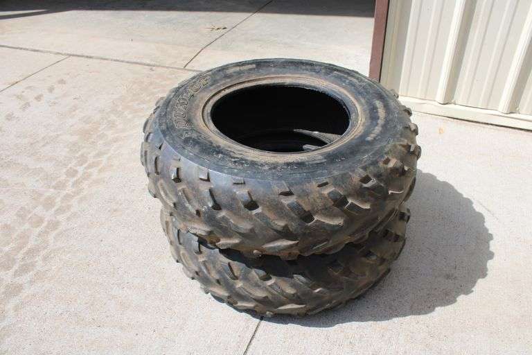 Pair of ATV front tires - Lee Real Estate & Auction Service