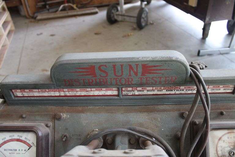Sun antique Distributer tester - Lee Real Estate & Auction Service