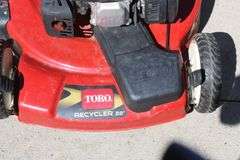 Toro 6.75 hp. self propelled push mower - Lee Real Estate & Auction Service