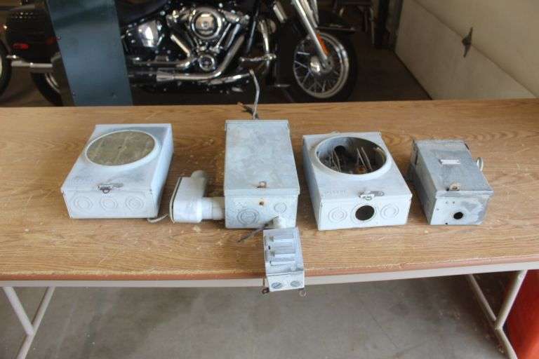 Meter sockets & electrical boxes - Lee Real Estate & Auction Service