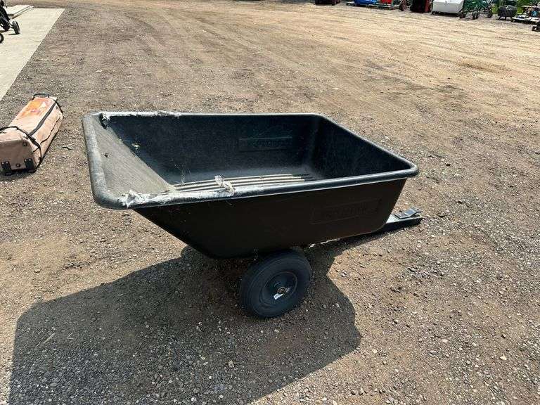 Craftsman Poly Yard Cart - Lee Real Estate & Auction Service
