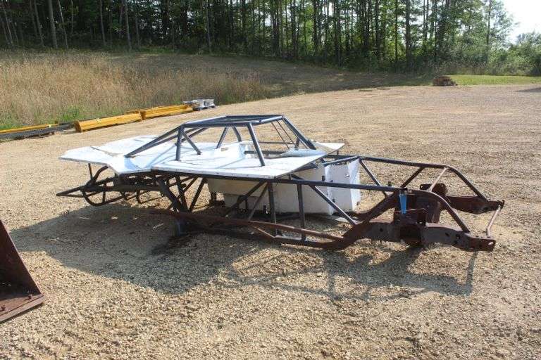 Race car frame - Lee Real Estate & Auction Service
