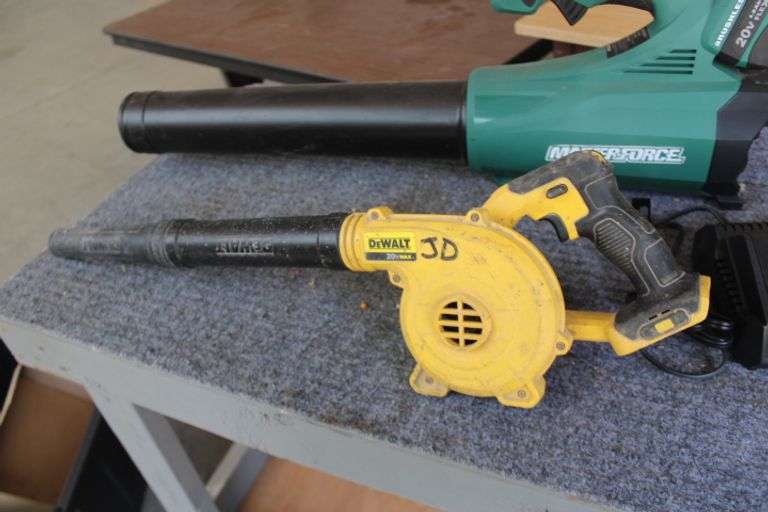 Cordless leaf blowers - Lee Real Estate & Auction Service