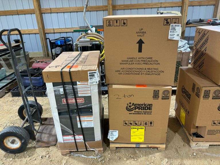 New Goodman Forced Air Furnace w/Condenser & AC Unit - Lee Real Estate ...