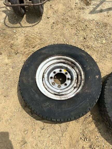 (2) LT215/85 R16 Tires - Lee Real Estate & Auction Service