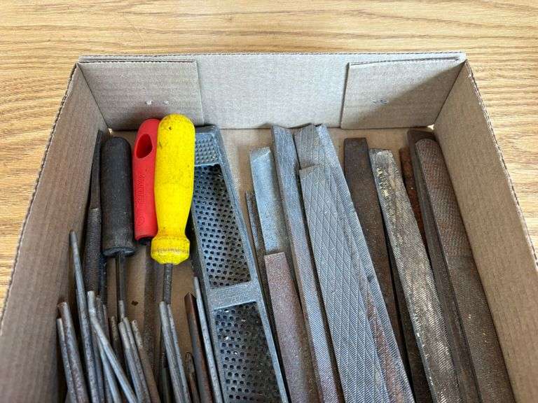 Flat of Files & Rasps - Lee Real Estate & Auction Service