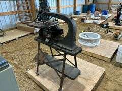 Antique Delta Scroll Saw w/ Stand - Lee Real Estate & Auction Service
