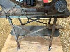 Antique Delta Scroll Saw w/ Stand - Lee Real Estate & Auction Service