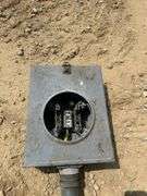 Meter Socket w/ Ridgid Pipe & Weather Head - Lee Real Estate & Auction ...