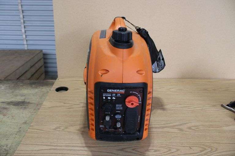Generac GP2200i portable gas generator - Lee Real Estate & Auction Service