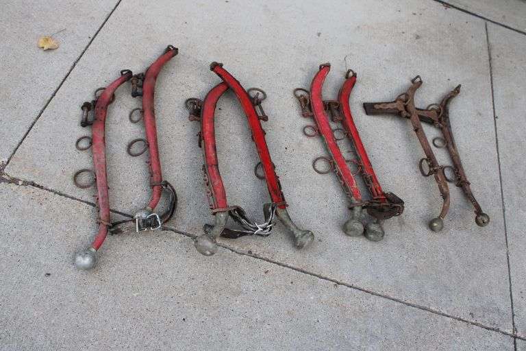 4 sets of horse hames - Lee Real Estate & Auction Service