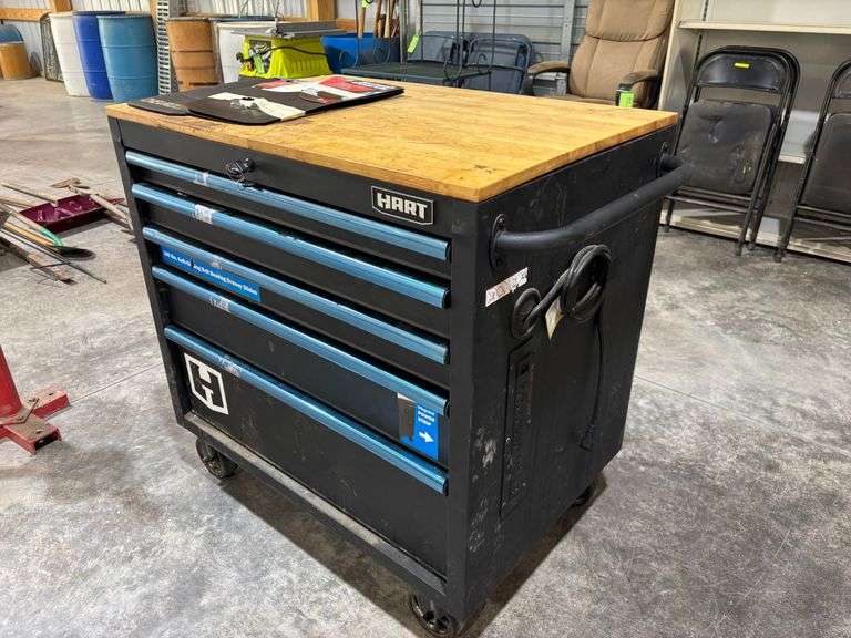 Hart Tool Chest w/ Tools - Lee Real Estate & Auction Service
