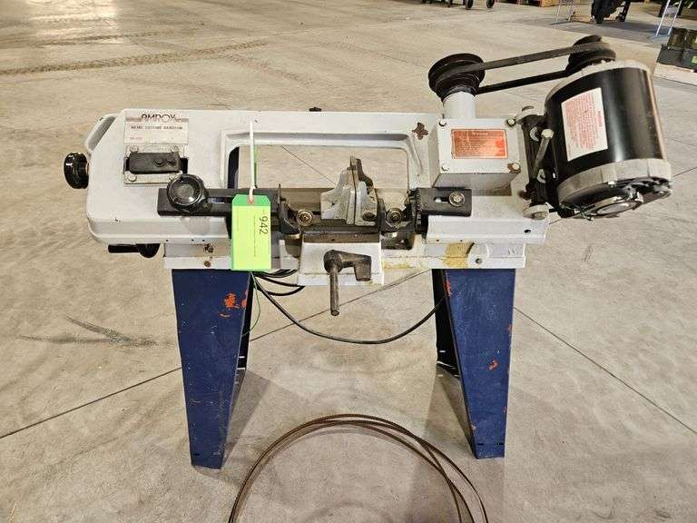 Amrox Metal Cutting Band Saw w/extra blades - Lee Real Estate & Auction ...