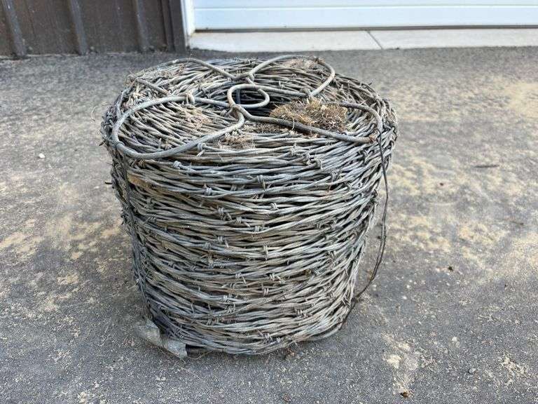 Roll of Barbed Wire - Lee Real Estate & Auction Service