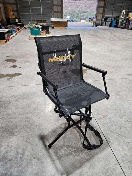 Muddy Folding Hunting Chair - Lee Real Estate & Auction Service
